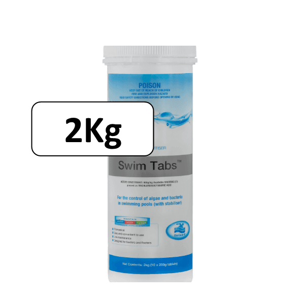 Swim Tabs 2kg - Everclear Pools SA