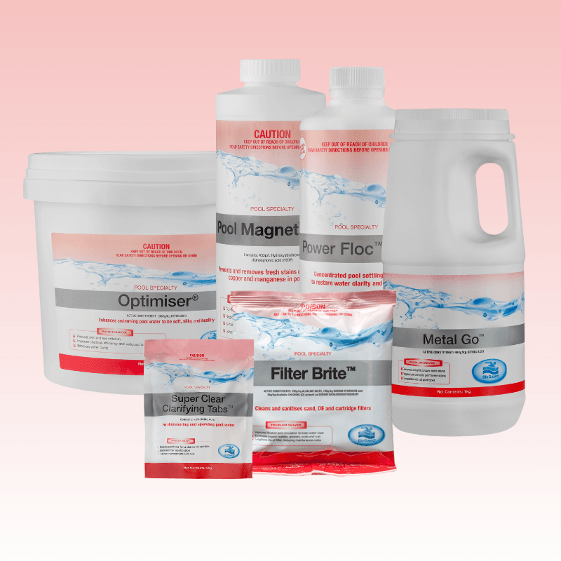 Pool Chemicals - Everclear Pools SA